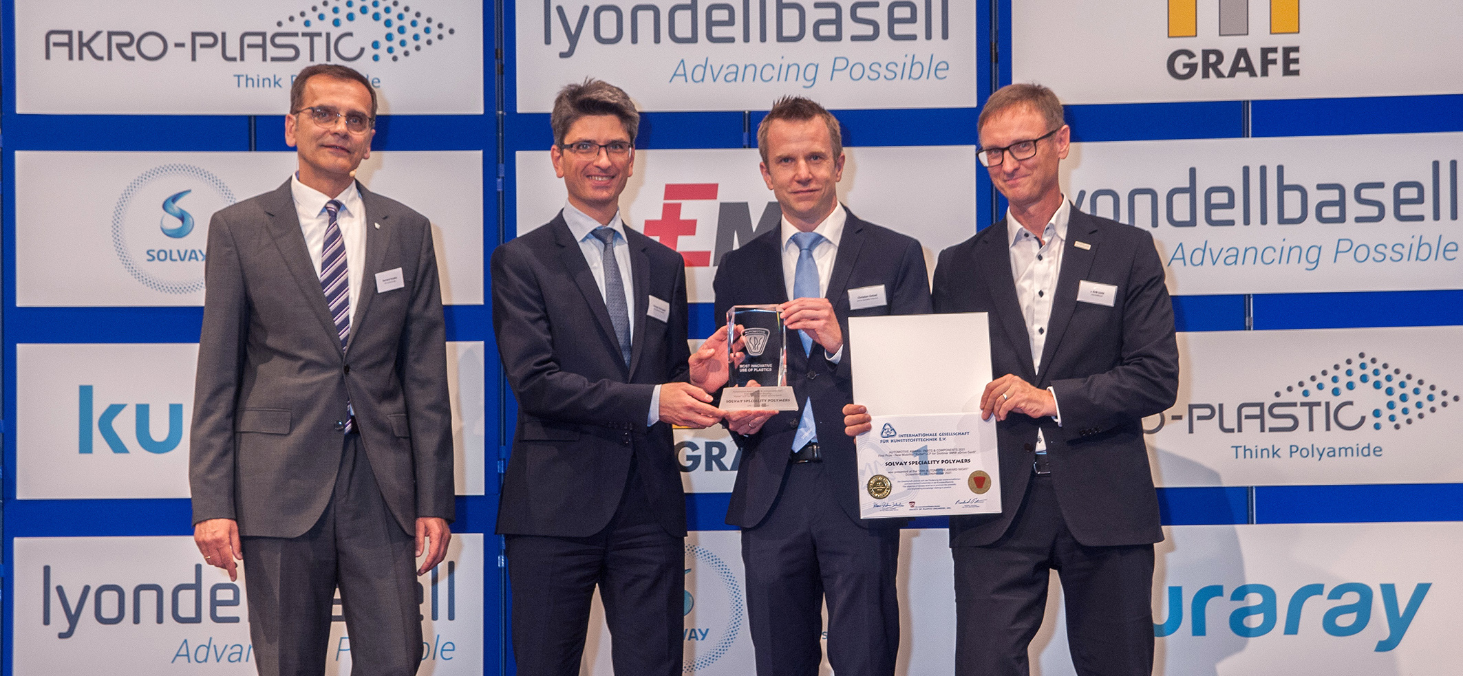 Solvay wins SPE Automotive Award for Slot Insulation Liner EV ...