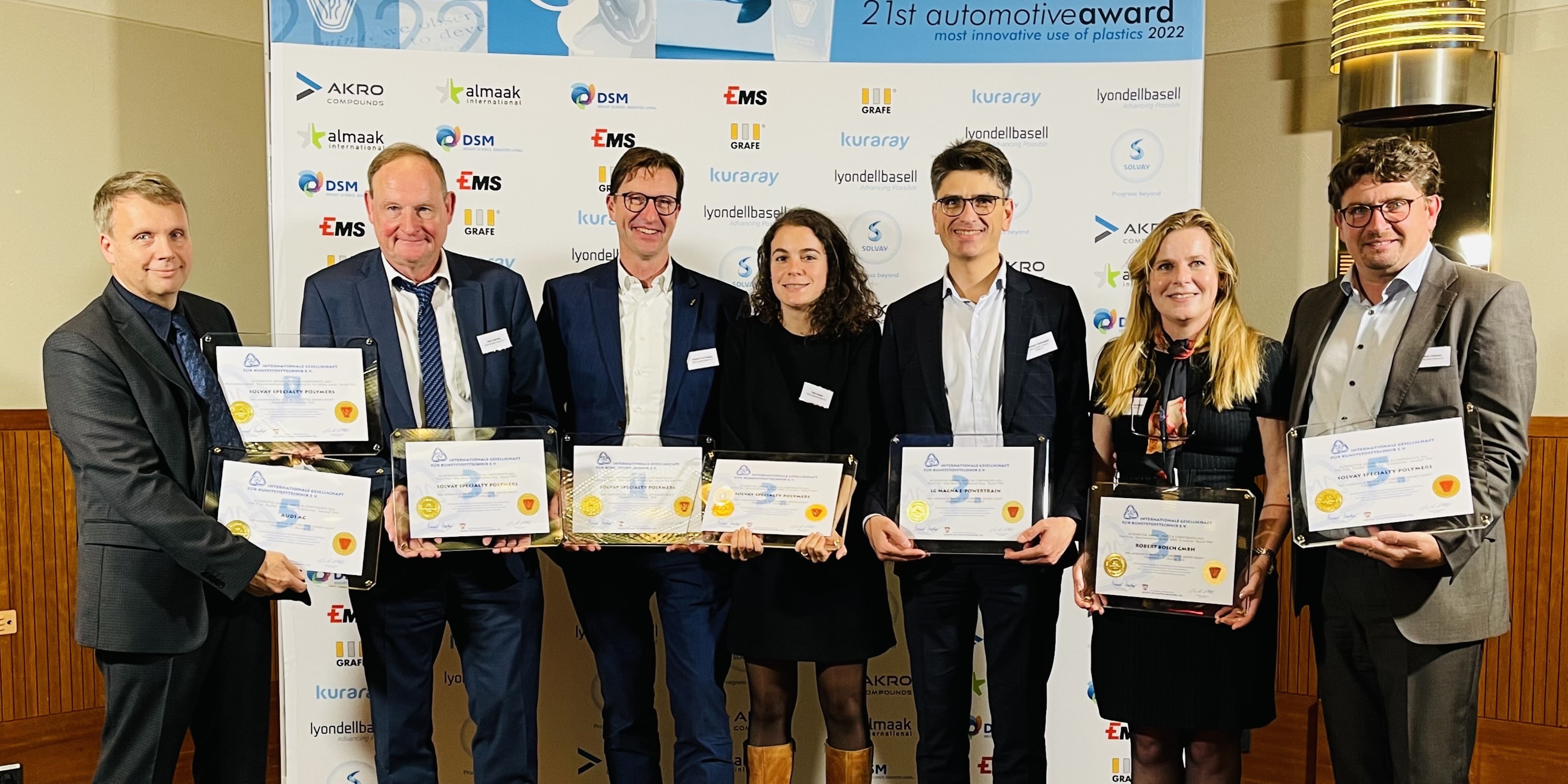 Solvay wins SPE Automotive Award for Slot Insulation Liner EV ...